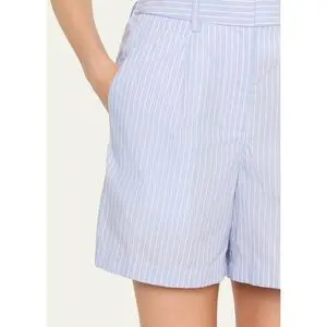 TWP Henry St Shorts In Spaced Shirt Striping