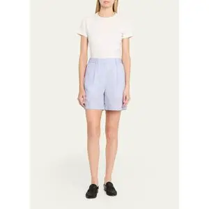 TWP Henry St Shorts In Spaced Shirt Striping