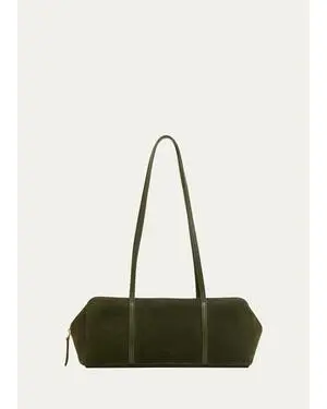 MANSUR GAVRIEL Filo Leather Shoulder Bag - Algae