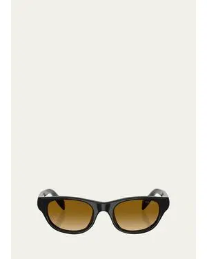 Prada Pr C08sf 52mm Cat-eye Sunglasses Black