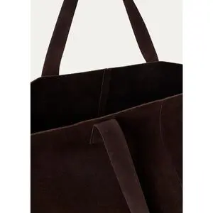 Akris Ai Large Slouchy Suede Tote Bag