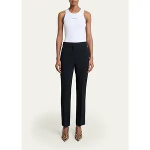 Givenchy Logo Ribbed Tank Top - Black