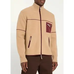 Guest In Residence Louis Felted Wool-cashmere Zip-front Jacket