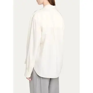 Bottega Veneta Silk Taffeta Button-down Shirt