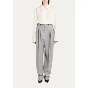 Bottega Veneta Silk Taffeta Button-down Shirt
