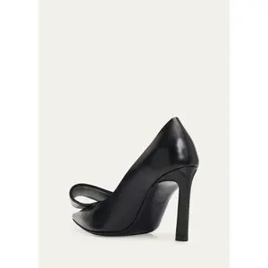 Givenchy 95mm Twist Leather Pumps