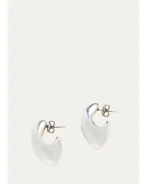 Bottega Veneta Curved Drop Earrings