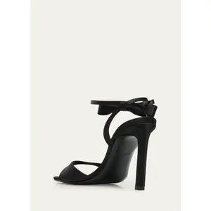 Givenchy 95mm Naked Satin Ankle-strap Sandals