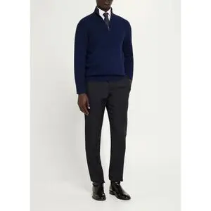Polo Ralph Lauren Cashmere Half-zip Sweater - Blue
