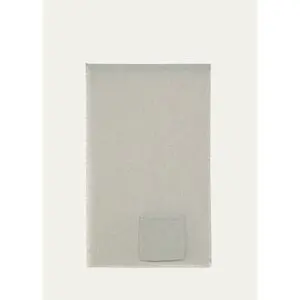 Alonpi Cashmere Silk Blanket Scarf - Ecru