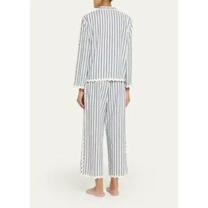 Sea Richa Stripe Long-sleeve Cotton Top