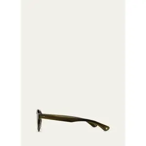 Garrett Leight Mcnally Sun Acetate Aviator Sunglasses
