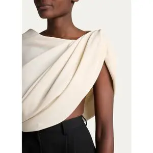 Balenciaga One Shoulder Top