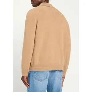 Guest In Residence Solid Cashmere & Wool Shirt