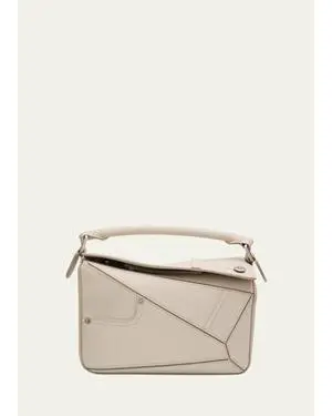 Loewe Puzzle Panta Small Top-handle Bag In Leather