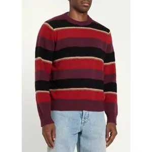 Guest In Residence Striped Cashmere Sweater