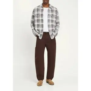 Guest In Residence Plaid Cashmere Shirt
