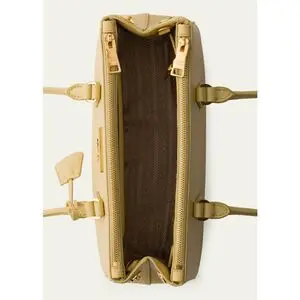 Prada Galleria Medium Saffiano Leather Shoulder Bag - Vanilla