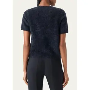 Akris Cloud Cashmere Knit Pullover Top