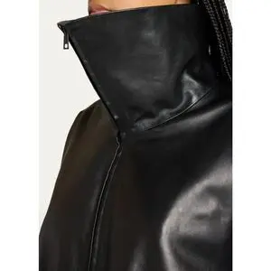 Balenciaga High Collar Blouson Skirted Jacket