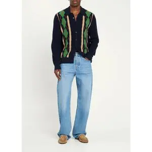 Guest In Residence Argyle Cashmere Shirt