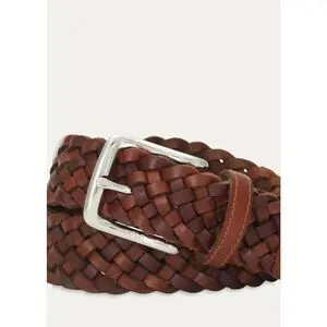 Polo Ralph Lauren Westend Braided Leather Belt