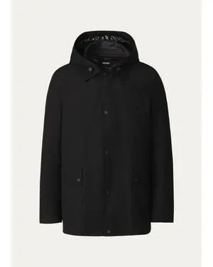 Mackage Alec 3-in-1 Short Balmacaan Coat With Removable Down Liner