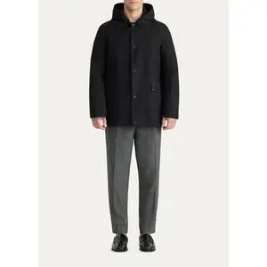 Mackage Alec 3-in-1 Short Balmacaan Coat With Removable Down Liner