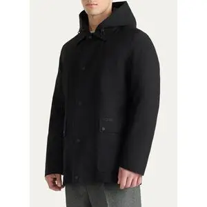 Mackage Alec 3-in-1 Short Balmacaan Coat With Removable Down Liner