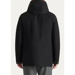 Mackage Alec 3-in-1 Short Balmacaan Coat With Removable Down Liner