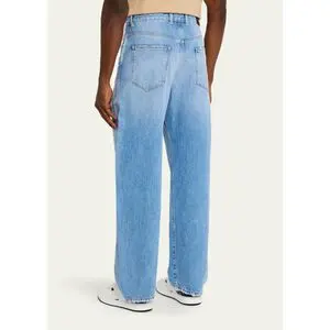 Givenchy Stone-washed Barrel-leg Jeans