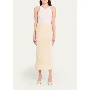 Vince Sequined Velvet Midi Skirt - Bona