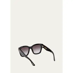 TOM FORD Icon 53mm Butterfly Sunglasses