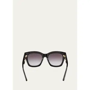 TOM FORD Icon 53mm Butterfly Sunglasses
