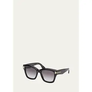 TOM FORD Icon 53mm Butterfly Sunglasses