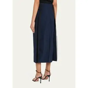 A.W.A.K.E. Mode Paneled Midi Skirt