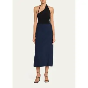 A.W.A.K.E. Mode Paneled Midi Skirt