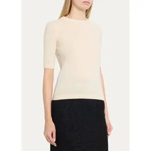 Maria Mcmanus Mm Cashmere And Cotton Baby Tee