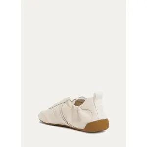 Chloé Kick Leather Low-top Sneakers - Eggshell
