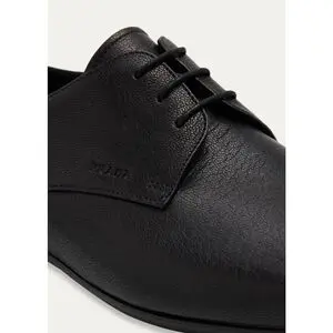 Prada Toblach Grained Leather Derby Shoes