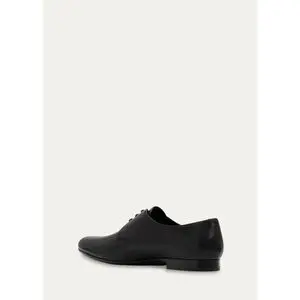 Prada Toblach Grained Leather Derby Shoes