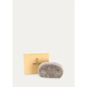 WEICH COUTURE ALPACA Cesar Fur Travel Pouch - Grey