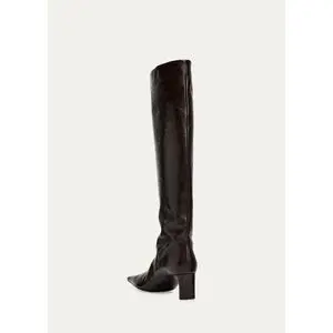 Khaite Ona Knee-high Leather Boots