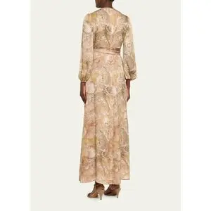 Zimmermann Rebellion Silk Sheath Dress