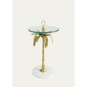 Michael Aram Palm Cocktail Table