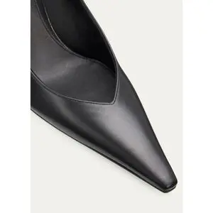 Bottega Veneta Scaletta 90mm Leather Wedge Pumps