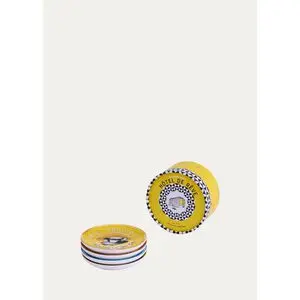 Jonathan Adler Hotel De Reve Coasters, Set Of 4
