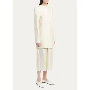 Bottega Veneta Gino Lace-up Leather Shoes - Alabaster