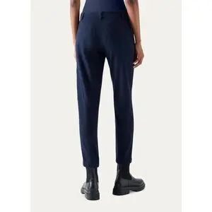 Akris Mila Wool Tapered-leg Ankle Cargo Pants