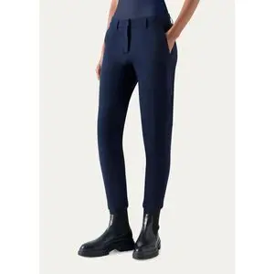 Akris Mila Wool Tapered-leg Ankle Cargo Pants